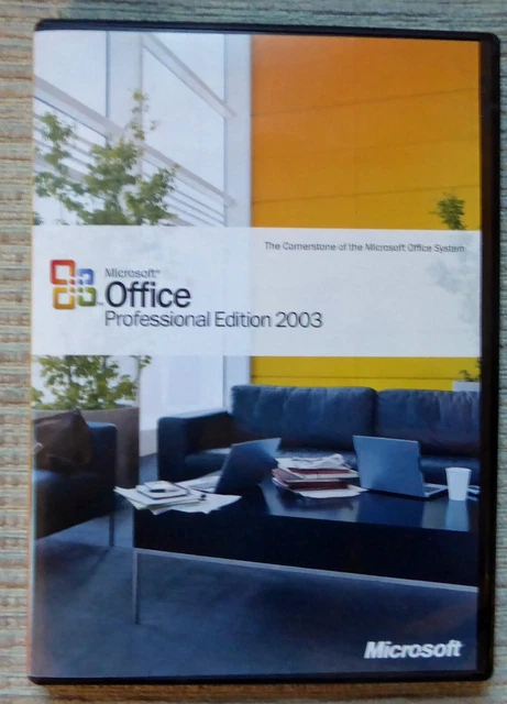 MICROSOFT OFFICE PROFESSIONAL 2003; Installation DVD; 2 x CoA keys £25. ...