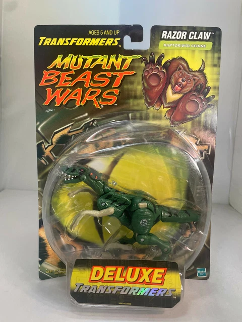 TRANSFORMERS MUTANT BEAST Wars Deluxe Razor Claw Action Figure MOC EUR ...