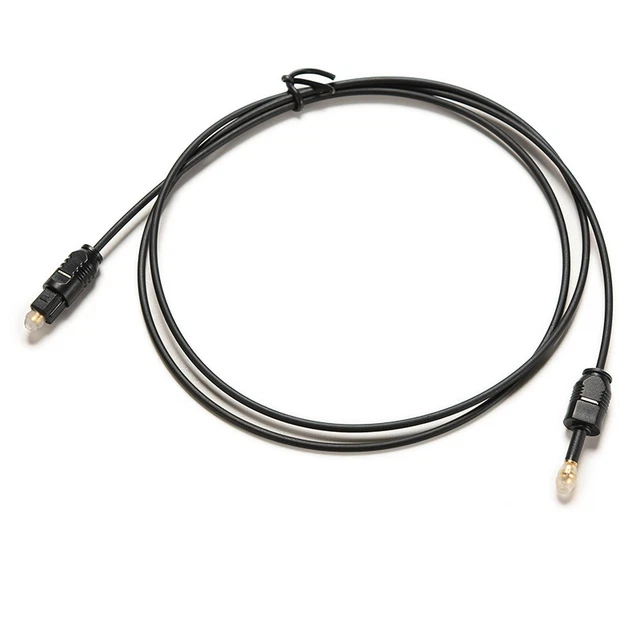 1M TOSLINK TO Mini Plug 3.5mm Digital Optical SPDIF Câble Audio Fibres ...