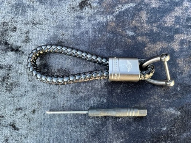 MINI COOPER S Keychain R50 R52 R53 R55 R56 R57 R58 R59 R60 R61 Leather ...