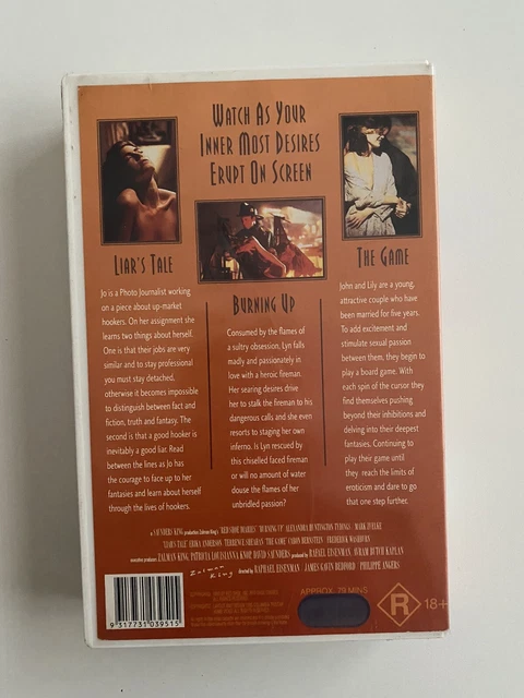 RED SHOE DIARIES - Burning Up [VHS] Video Box Office Big Ex-Rental Tape ...