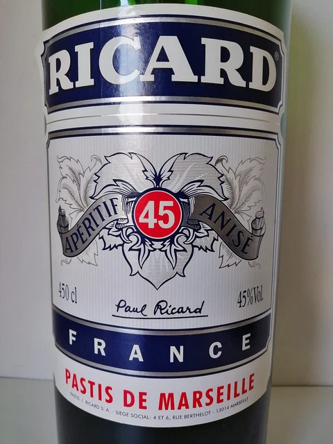 ANCIEN MAGNUM VIDE de RICARD 4,5 litres pour balancelle EUR 15,00 ...