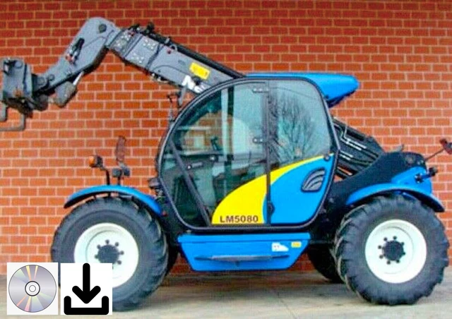 NEW HOLLAND LM5040 LM5060 LM5080 Telehandler Service Repair Manual £15. ...