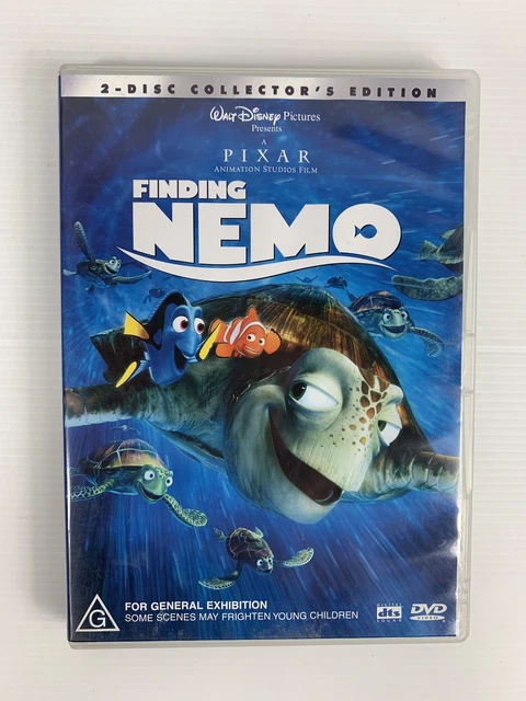 FINDING NEMO 2 Disc Collectors Edition DVD Disney Pixar Aus R4 £3.90 ...