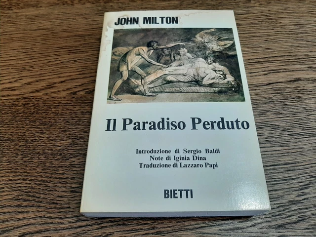 JOHN MILTON, IL Paradiso Perduto, Sergio Baldi, Lazzaro Papi, Bietti ...