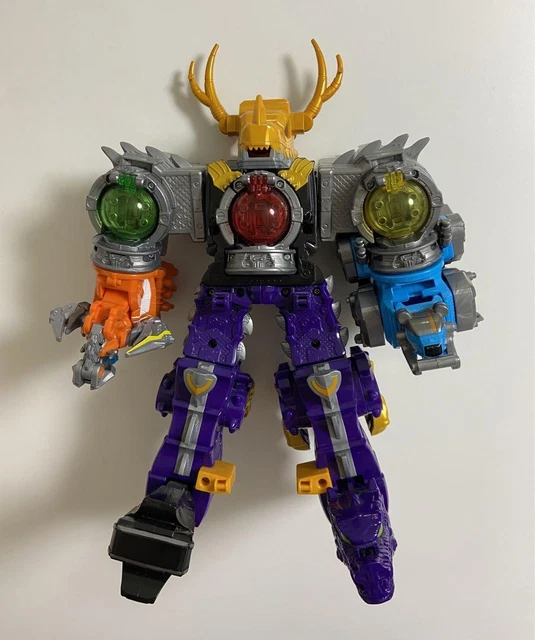 DX RYUTEIOH POWER Rangers Cosmic Fury Kyuranger Dragon Megazord Kyutama ...