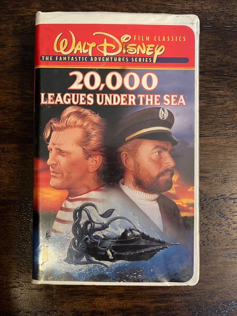 DISNEY 20,000 LEAGUES Under the Sea VHS £13.42 - PicClick UK