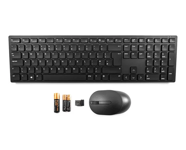 DELL PRO WIRELESS Keyboard and Mouse - KM5221W - UK (QWERTY) Brand New ...