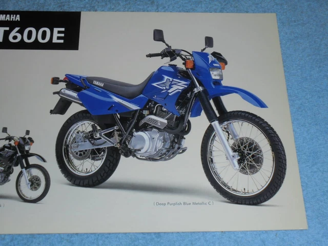 1999 YAMAHA XT600E Dual Purpose Bike Leaflet Overseas Edition YAMAHA XT600E S £24.42 - PicClick UK