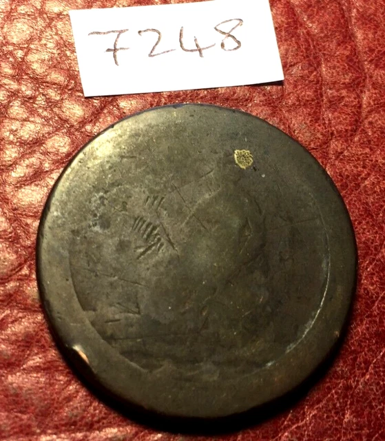 ANTIQUE 1797 KING GEORGE III CARTWHEEL PENNY 26.3gms - JOB LOT 7248 £2. ...