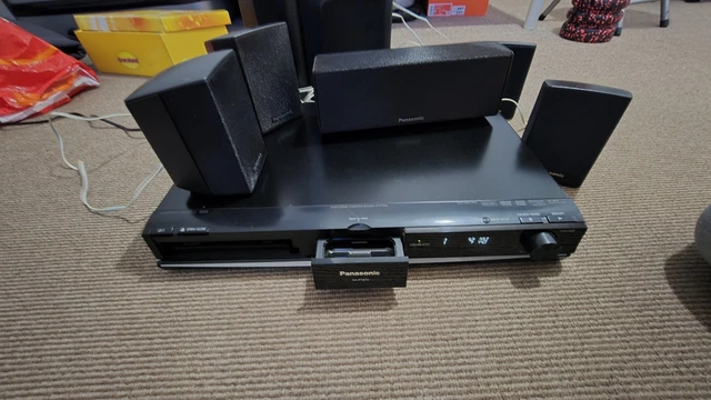 PANASONIC SA-PT470 6-CHANNEL DVD Home Theatre System with iPod Dock £1. ...