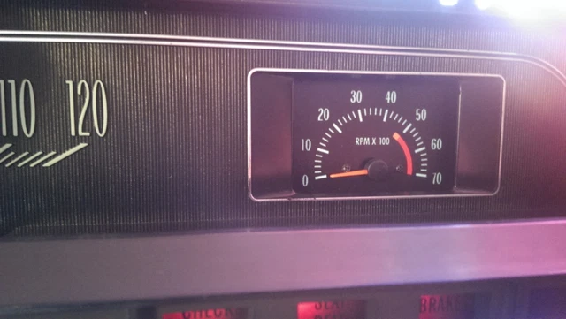 1969 1970 CHEVROLET Impala Caprice Biscayne Kingswood Tachometer RPO ...