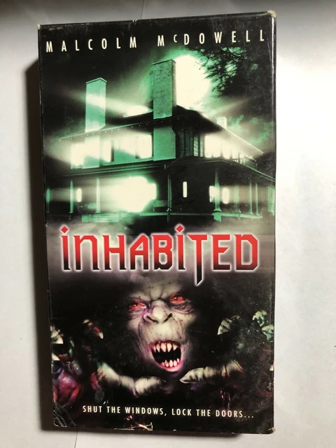INHABITED SHUT THE Windows, Lock The Doors Vhs 2002 Malcom Mcdowell £12 ...