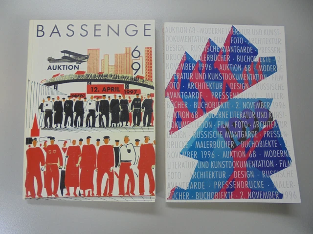 GALERIE GERDA BASSENGE Berlin Auktionskataloge Nr. 68 + 69, 1996 + 1997 ...