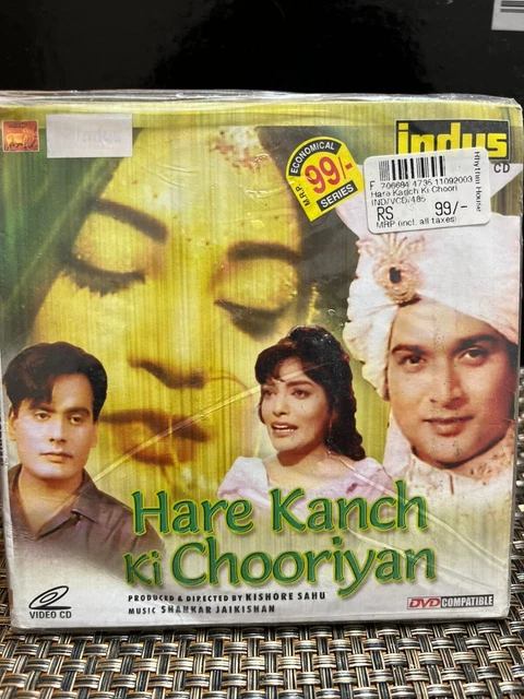HARE KANCH KI Choorian: Rare Vcd - Vintage Classic Bollywood- Biswajeet ...
