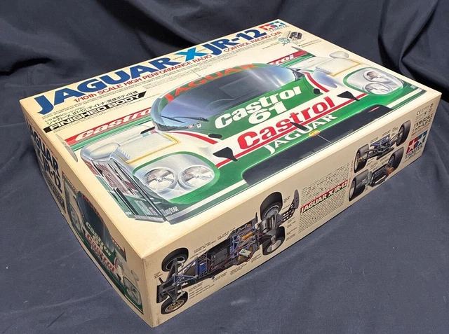 TAMIYA JAGUAR XJR-12 1/10 Electric RC Car Kit Daytona Body Spec ...