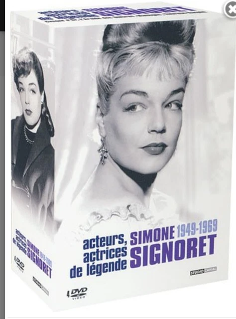 ACTRICES DE LEGENDE SIMONE SIGNORET 1949-1969 - Coffret 4 DVD - Manèges ...