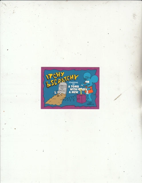 RARE-THE SIMPSONS-1994 SKYBOX Trading Card-[No i 14]-L4744-Card $9.95 ...