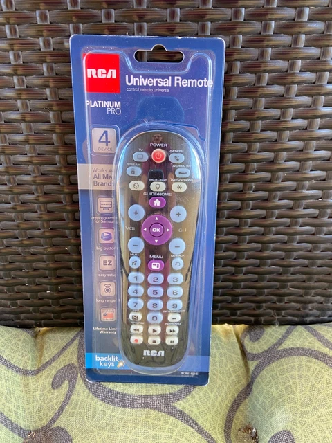RCA PLATINUM PRO Universal Remote Control RCR414BHE $3.36 - PicClick