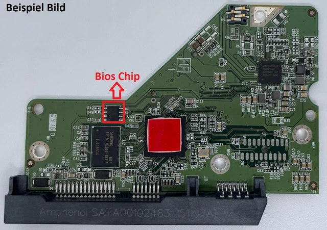 WESTERN DIGITAL PCB Logic Board - Circuit Board - 2060-771640-003 REV A ...