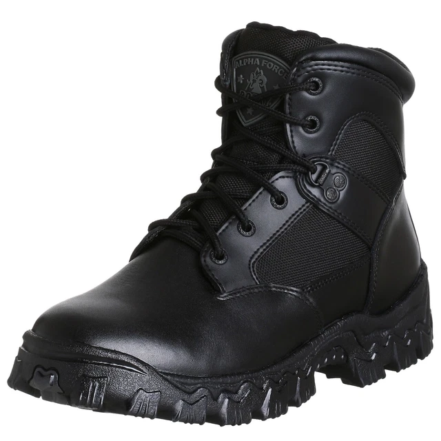 ALPHA FORCE WATERPROOF Public Service Boot, Black, Size 5(ME) £57.97 ...