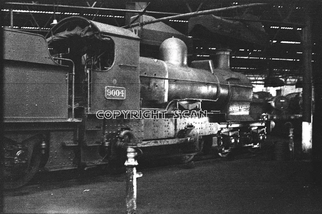 RAILWAY STEAM PHOTO.: 9004 GWR CLASS 9000 @ SHREWSBURY 57 £1.99 ...