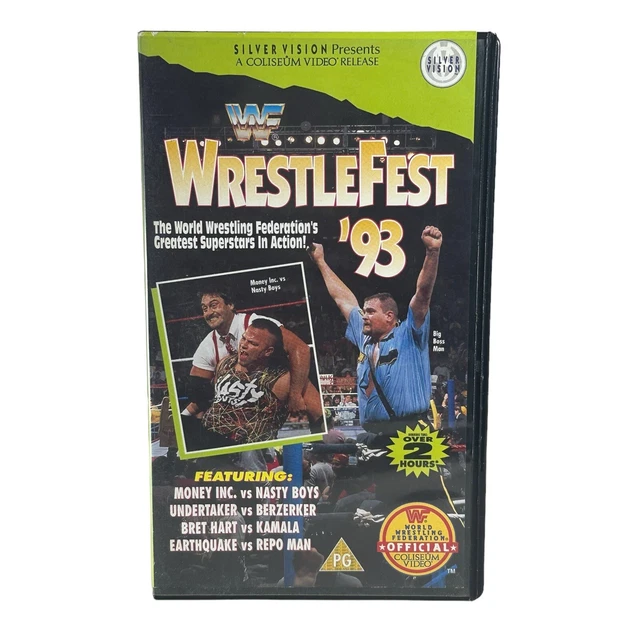 WWF WWE WRESTLEFEST 1993 & 1994 VHS Tapes £12.99 - PicClick UK
