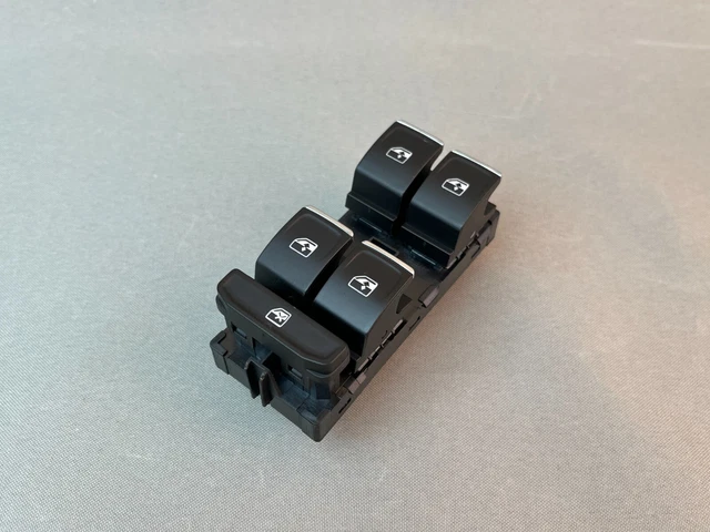 WINDOW SWITCH FOR VW Volkswagen GOLF 7 MK7 AUTO 2014-2018 Chrome SWITCH ...