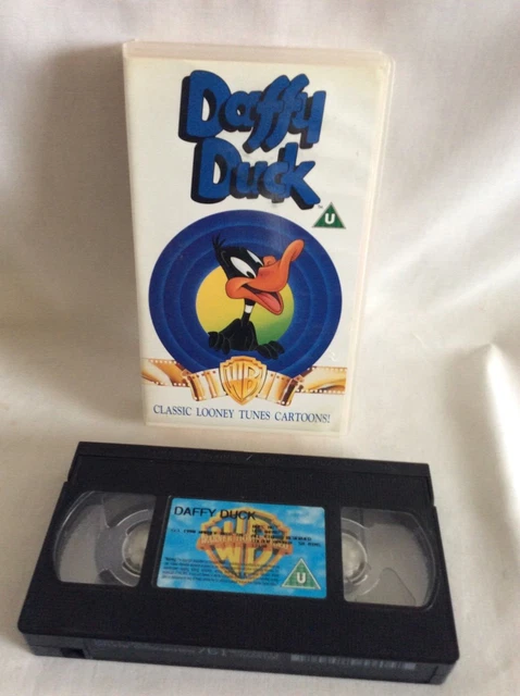 DAFFY DUCK VHS Video - Warner Brothers, Classic Looney Tunes Cartoons ...