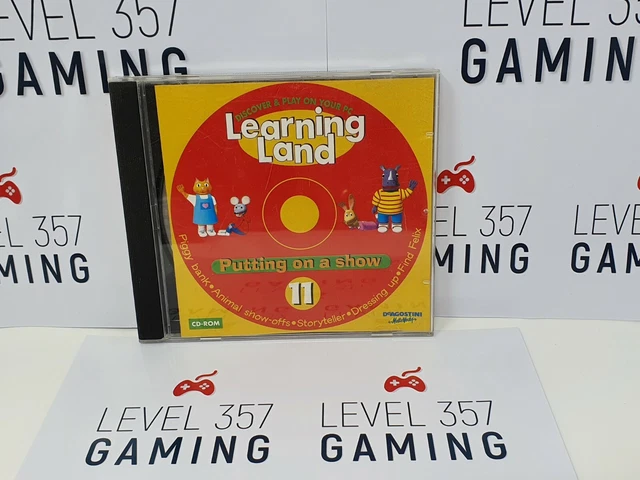 LEARNING LAND-DISCOVER & Play On Your Pc-Cd-Rom 11# *Putting On A Show ...