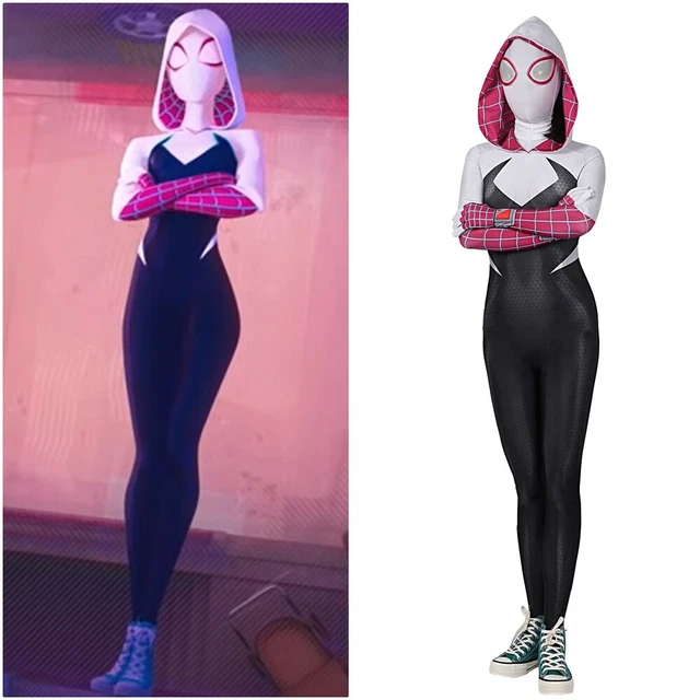 Costume De Cosplay Spider Man Across The Spider Verse Spider Gwen Gwen