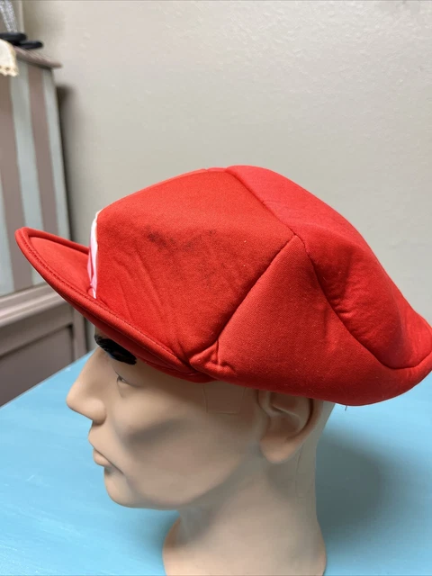 NINTENDO SUPER MARIO Brothers Cosplay Halloween Costume Red Hat £8.88 ...