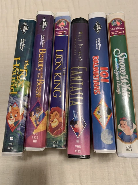 LOT OF DISNEY VHS tapes EUR 3,70 - PicClick FR