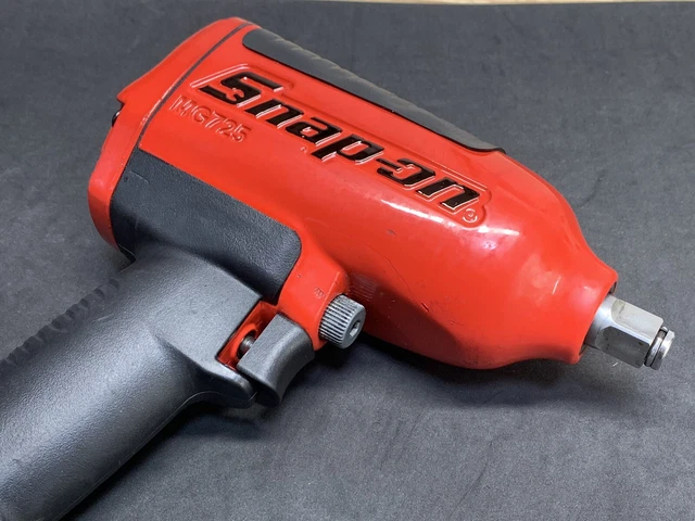 NICE! SNAP-ON 1/2” Drive Air Impact Gun Wrench MG725 Pneumatic Tool USA $92.03 - PicClick CA