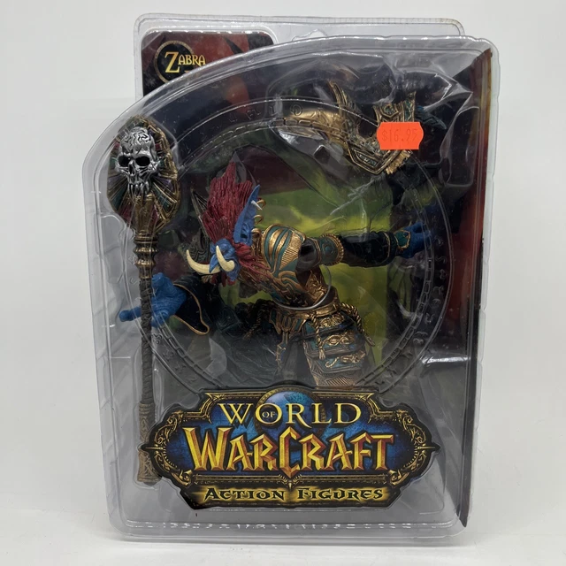 FIGURINE ARTICULÉE WORLD of Warcraft Series 2 - Troll Priest: Zabra ...