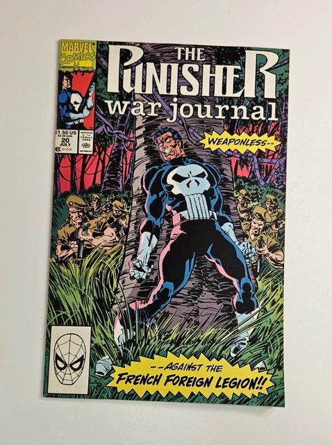 THE PUNISHER WAR Journal #20 Marvel Comics July 1990 $7.99 - PicClick CA