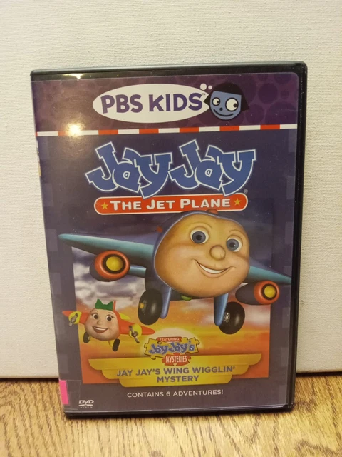 PBS KINDER JAY Jay the Jet Plane DVD Jay Jay's Wing Wigglin' Mystery ...