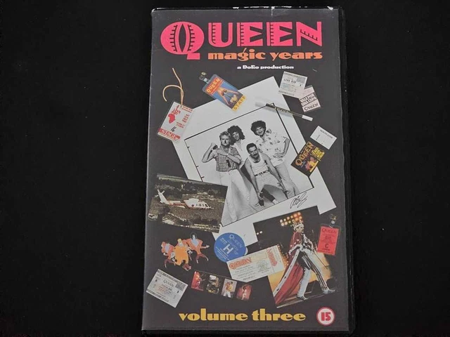VHS VIDEO TAPE Queen Magic years Volume 3 (UK) PAL £3.48 - PicClick UK