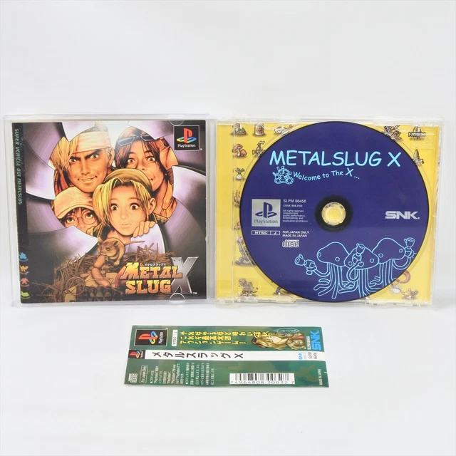 PS1 METAL SLUG X Spine Playstation For JP System 0813 p1 EUR 65,11 ...