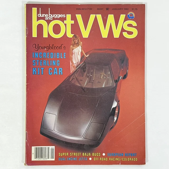 DUNE BUGGIES AND HOT VWs Magazine JANUARY 1982 Baja Bugs Off-Road ...