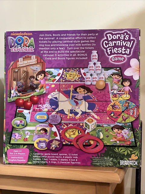 BRIARPATCH DORA THE Explorer Dora's Carnival Fiesta Board Game £10.33 ...