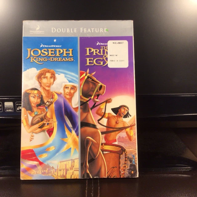 JOSEPH: KING OF Dreams / The Prince Of Egypt (DVD, 2011) 2-disc set $12 ...