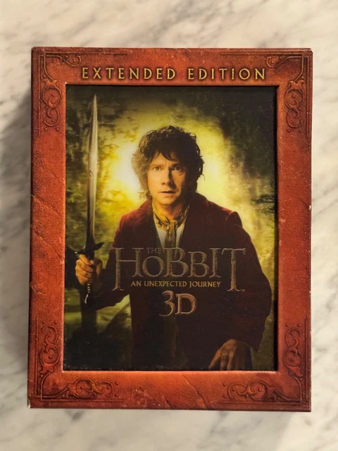 THE HOBBIT AN Unexpected Journey 3D & 2D Extended Edition Blu-Ray $18.00 - PicClick AU