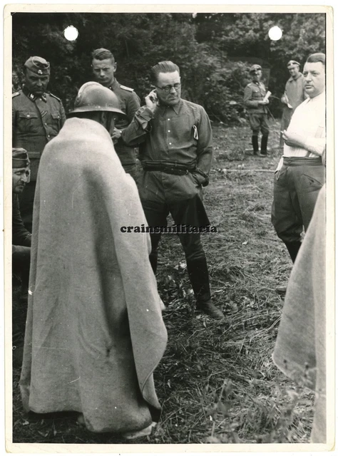 ORIG. RIESEN FOTO ^^ Arzt Offizier Karl GEBHARDT in Frankreich 1940 ...