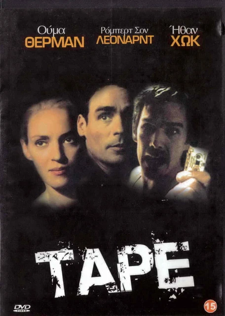 TAPE (ROBERT SEAN Leonard, Uma Thurman, Ethan Hawke) (2001) ,R2 DVD EUR ...