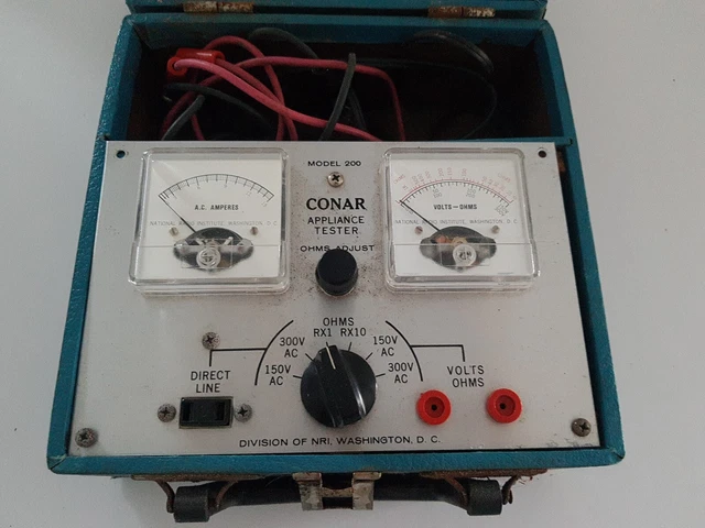 VINTAGE CONAR APPLIANCE Tester Model 200 $15.00 - PicClick CA