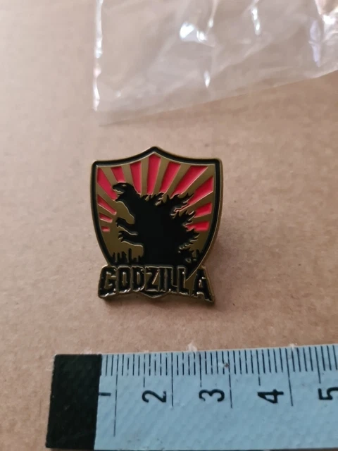 GODZILLA ゴジラ METAL & Enamel Pin Badge Japan Classic Japanese Movie ...