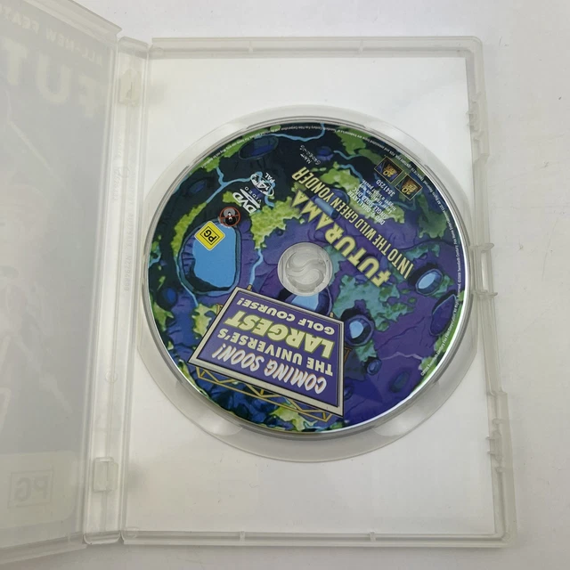FUTURAMA INTO THE Wild Green Yonder DVD 2009 Region 4 PAL Animated ...