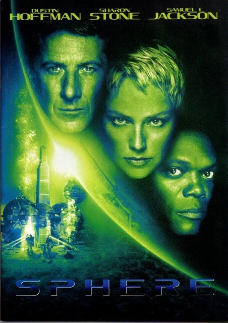 BROCHURE SPHERE BARRY Levinson Dustin Hoffman Sharon Stone Samuel L ...