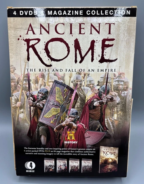 ANCIENT ROME THE Rise and Fall of an Empire - DVD & Magazine Collection ...